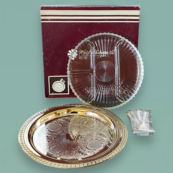 Towle | Dining | New Nib Towle Vintage Silverplate Serving Relish Tray ...